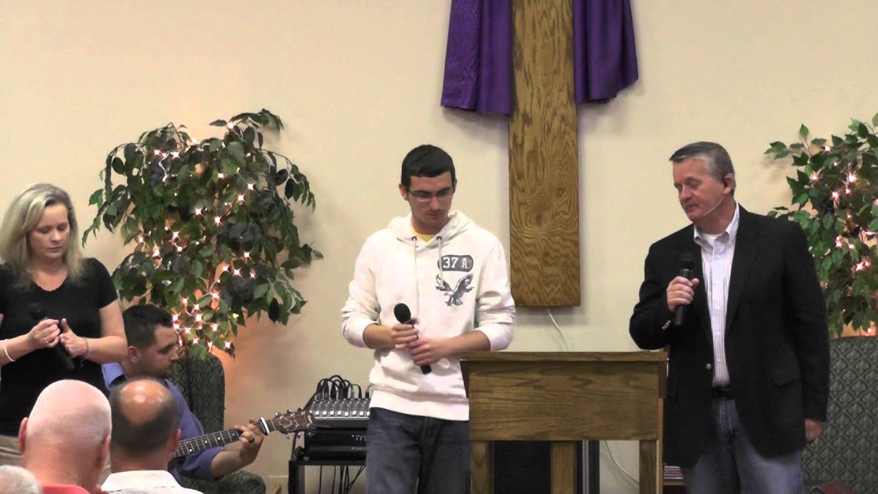 Pastor Gerald Mullins, Eric Poore and Monica Manning singing ( Midnight ...