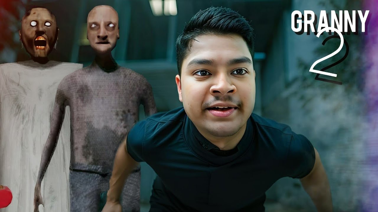 GRANNY 2 || GRANNY KE GHAR 🏠 SE BHAG GAYA 😁 || DOOR ESCAPE || #viralvideo #granny - YouTube