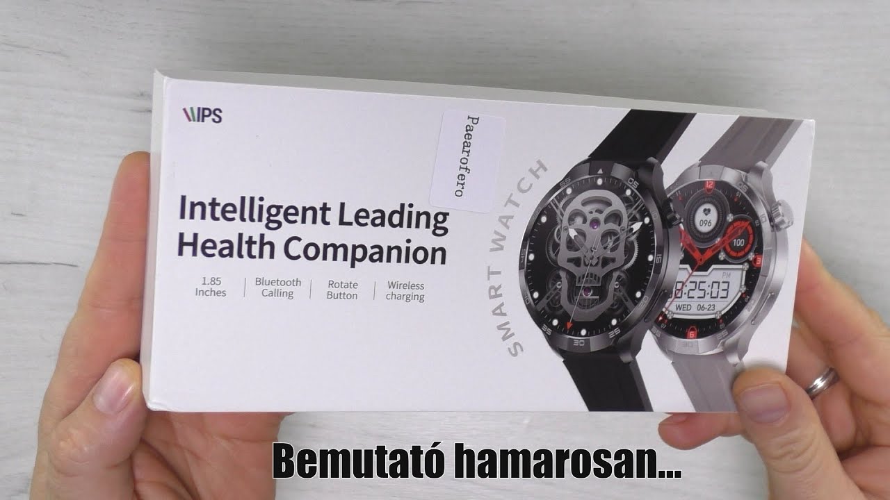 Paearofero G4 Plus Smartwatch Unboxing - YouTube