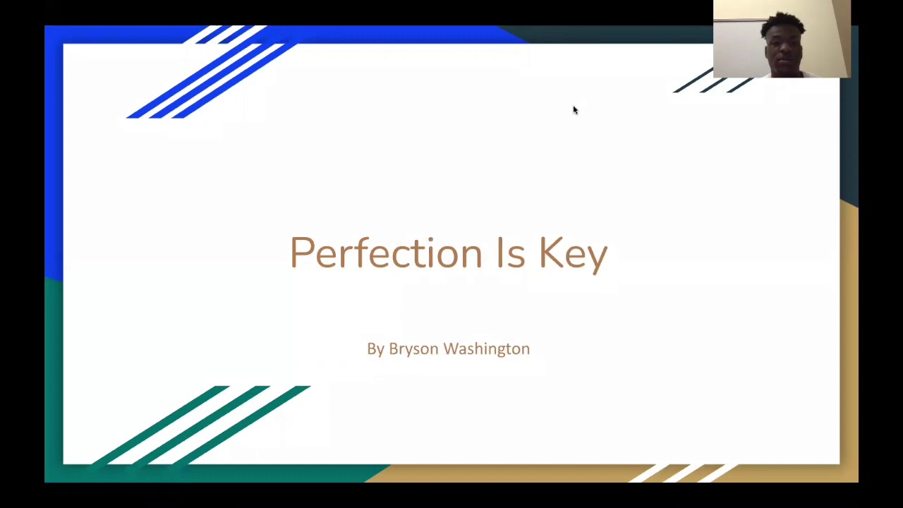 Perfection Is Key - YouTube