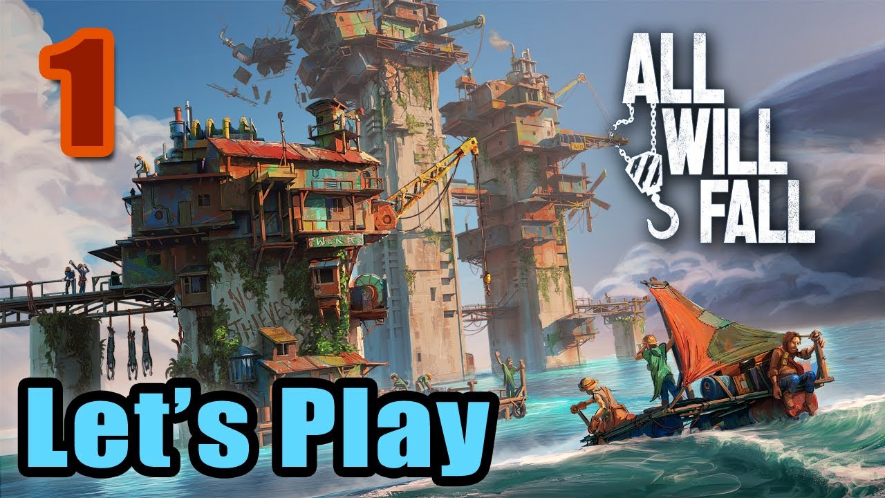 Let's Play - All Will Fall - Water Colony - Survival City Builder ...