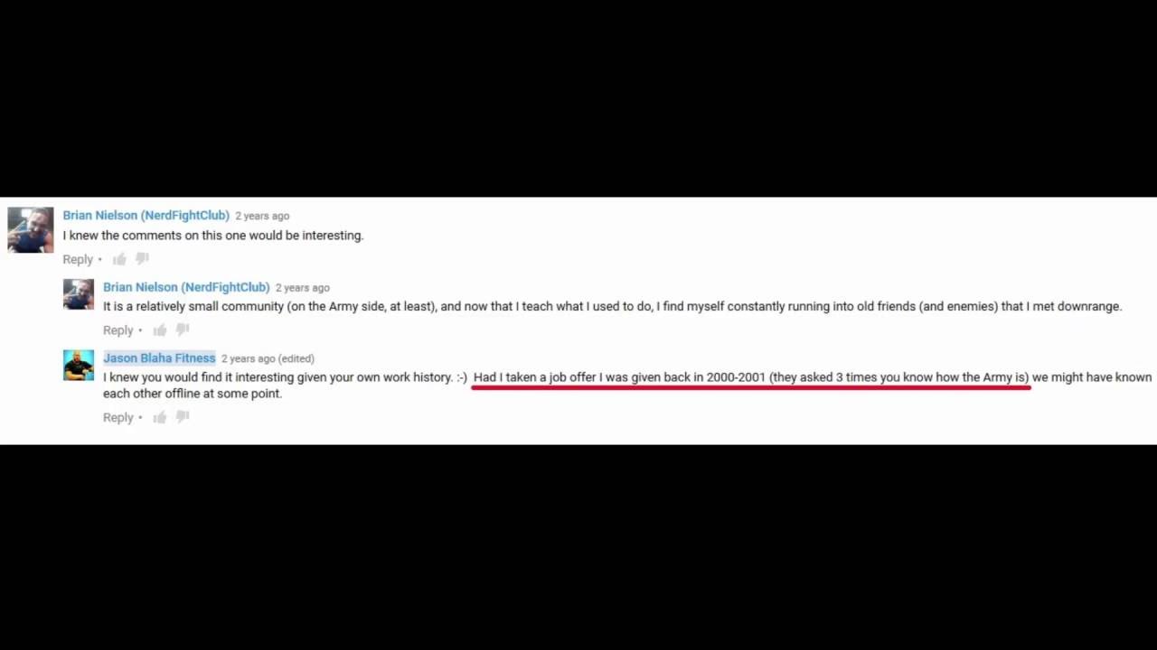 Jason Blaha "I Turned Down Offers by the US Army for a Commission ...