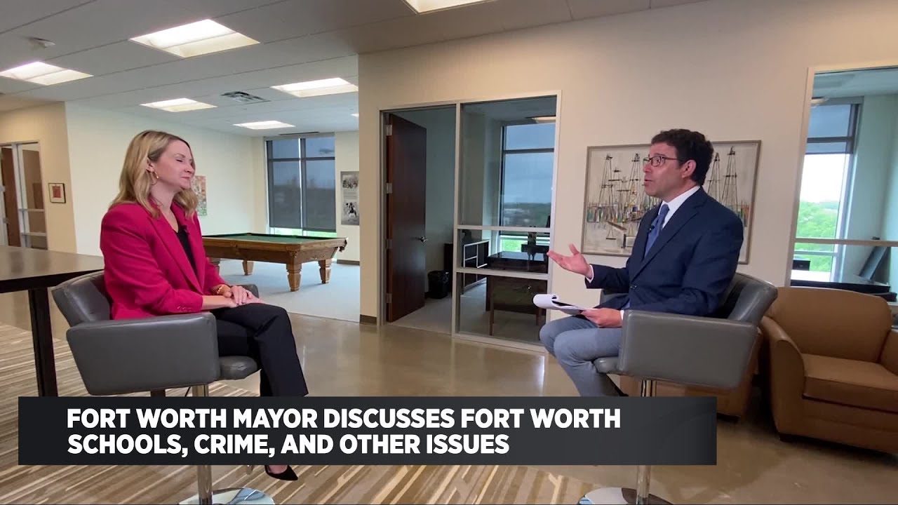 Fort Worth Mayor talks bonding bill, education, and crime - YouTube