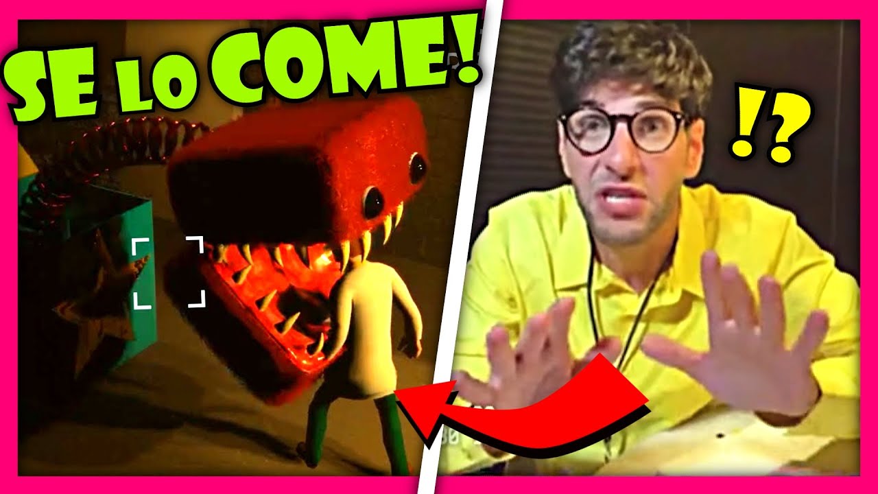 Por que BOXY BOO se COME a ROWAN STOLL? 👺 PROJECT PLAYTIME HISTORIA ...