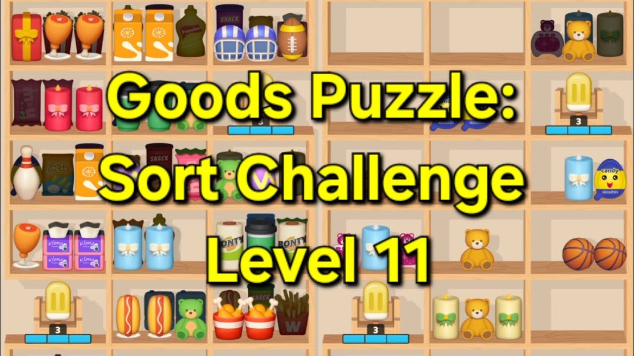 Goods Puzzle: Sort Challenge - Level 11 - YouTube