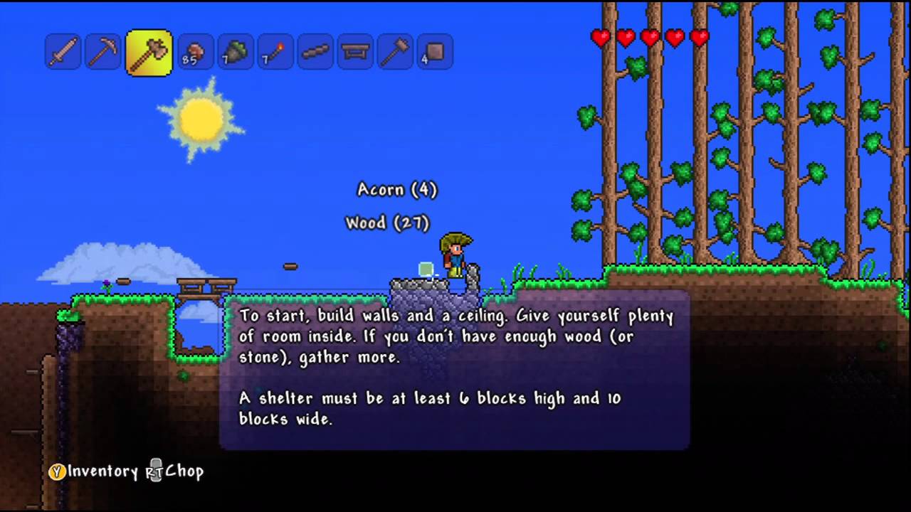 Terraria -- Xbox 360 Edition XBLA - HD Gameplay - YouTube