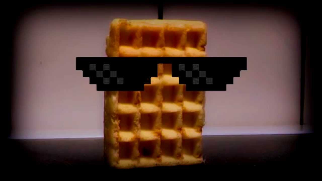 Falling waffle gets rekt - YouTube