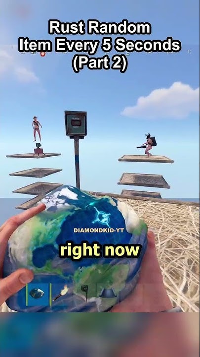 Rust Random Item Every 5 Seconds PART 2 #rust #rustgame #rustcontent #rustconsole - YouTube