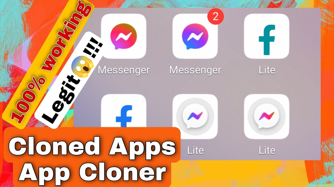 Clone Messenger, Facebook lite Download 💯 - YouTube