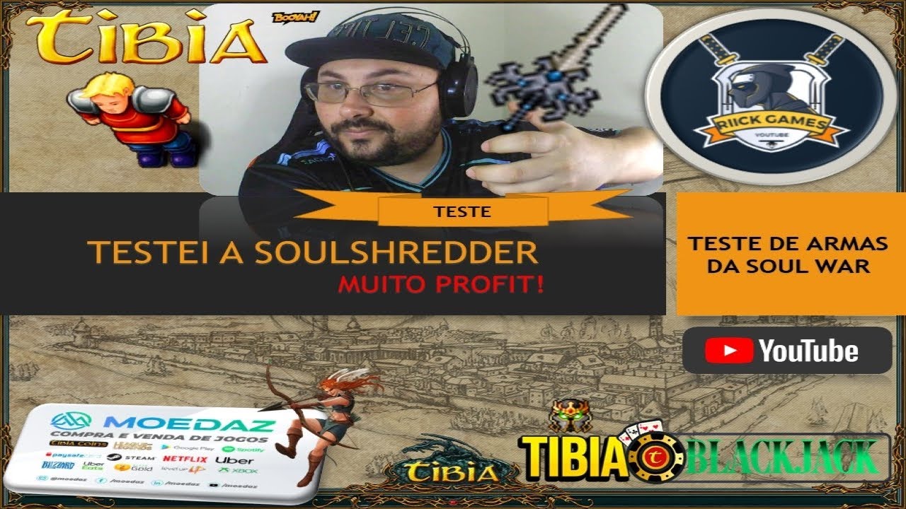 TESTEI A SOULSHREDDER - MUITO PROFIT! | RIICKGAMES - YouTube