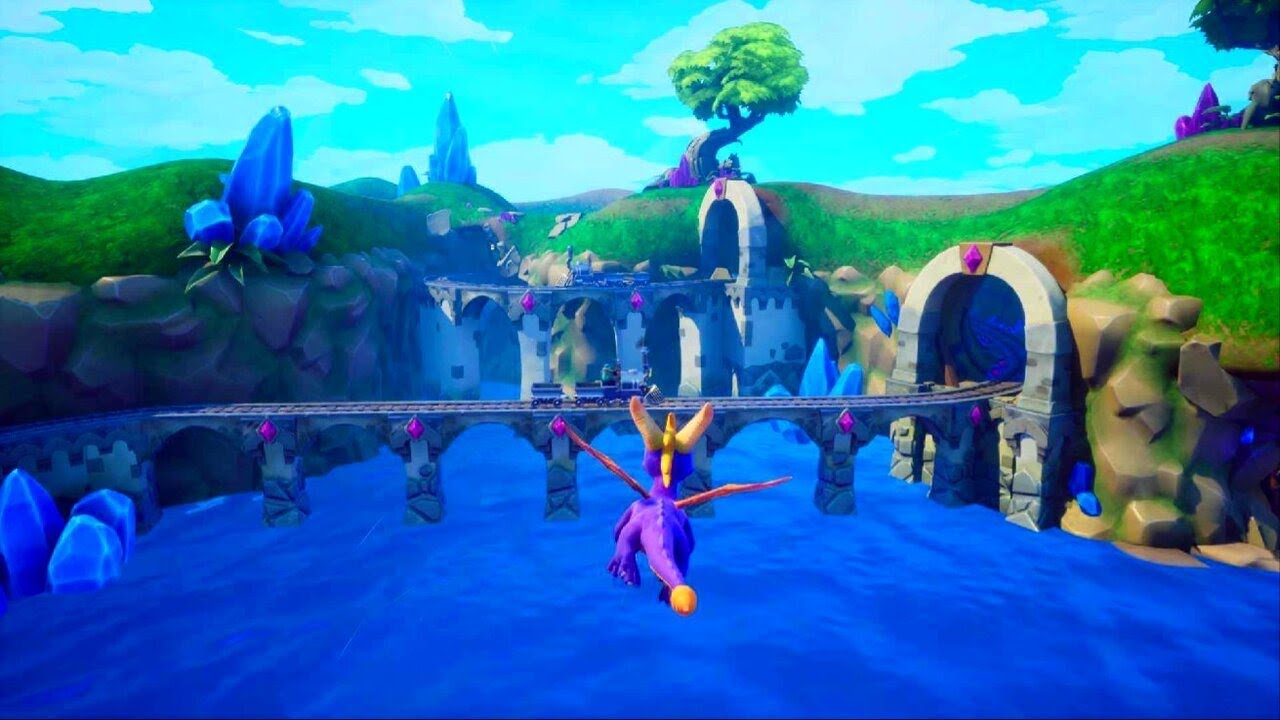 SPYRO REIGNITED TRILOGY:SPYRO THE DRAGON-PS5 (ITA) VOLO DIURNO... - YouTube