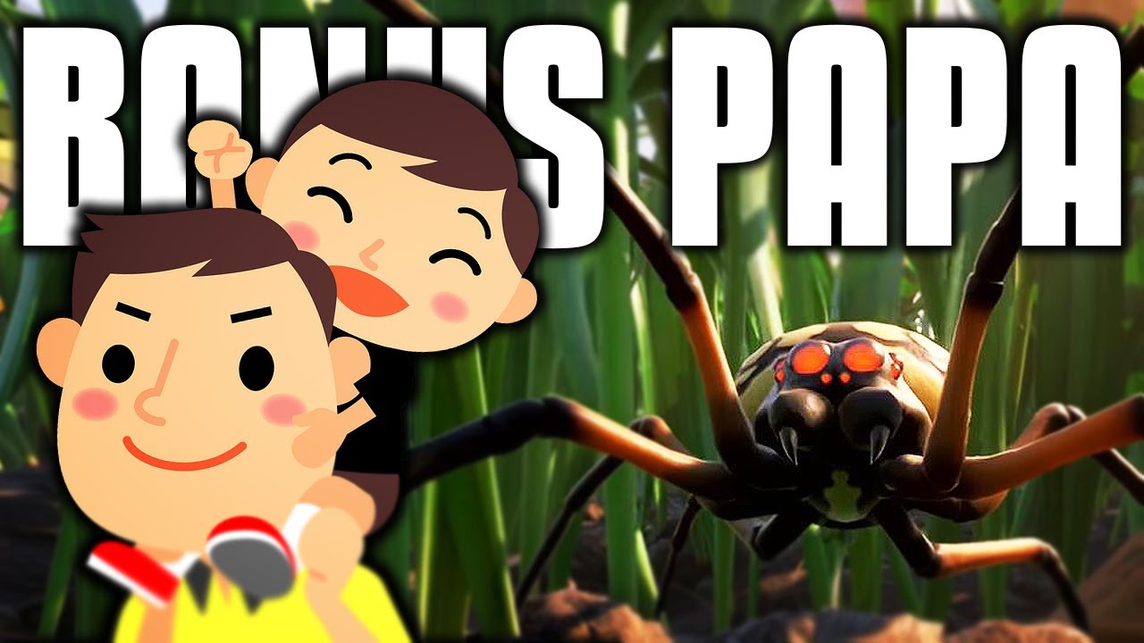 bonus papa and the elusive spider - YouTube