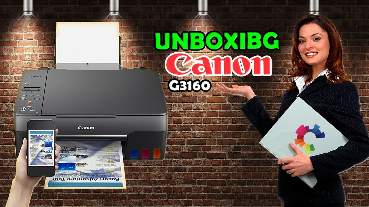 Impressora Canon g3160 - YouTube Impressora Canon g3160 - YouTube