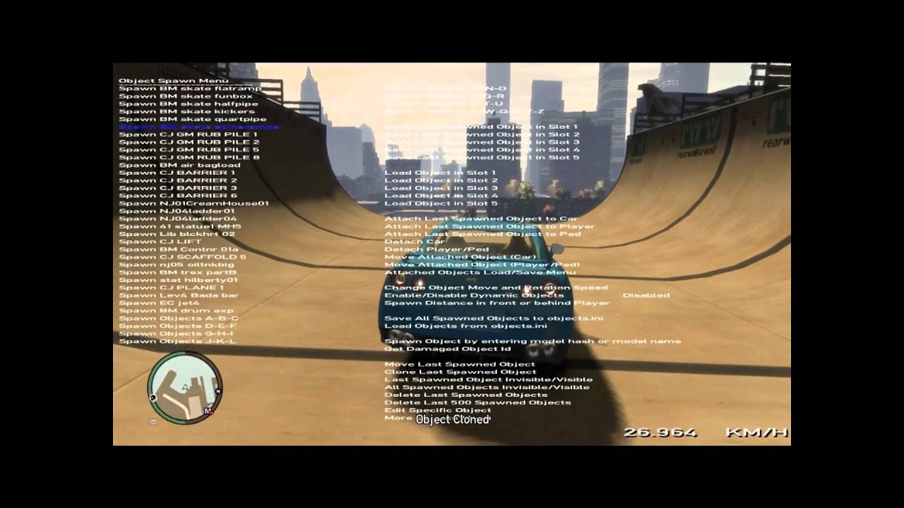 GTA IV Car Pack, Object Spawning, Trainer, Drifting, Wheelie And Heavy ...