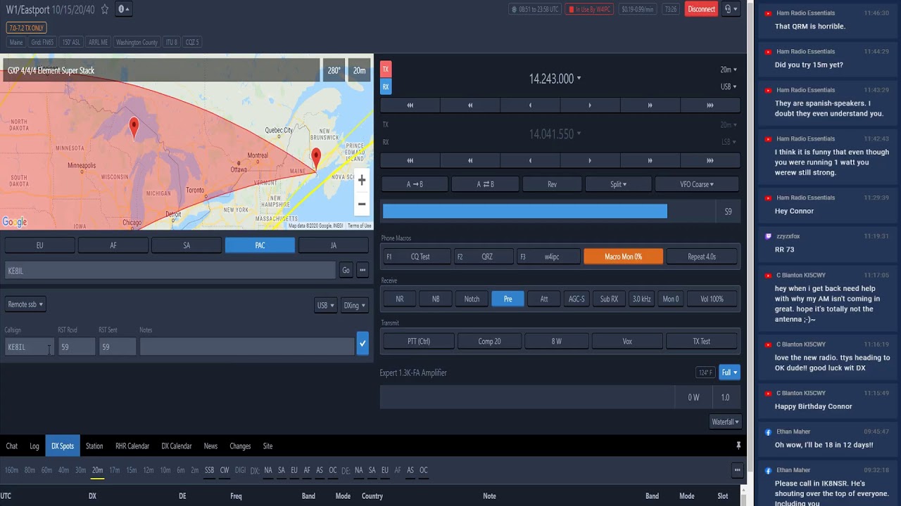 Morning DX with W4IPC - YouTube