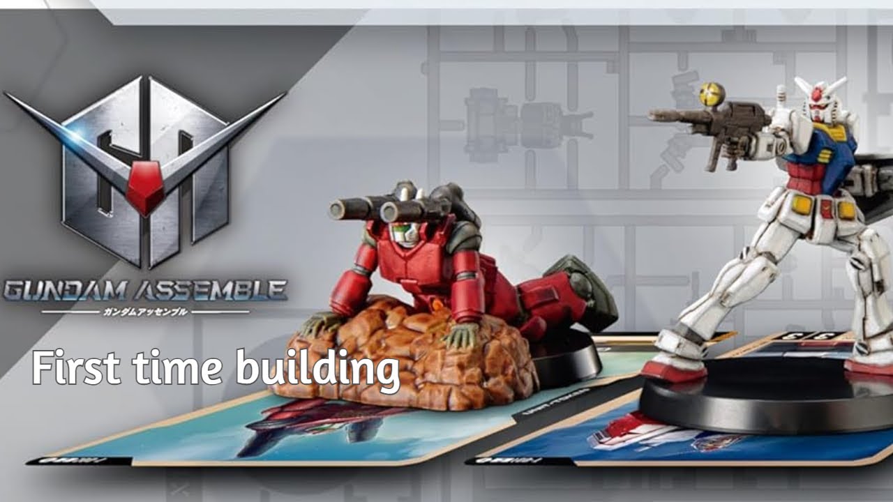 Building the Gundam Assemble Miniatures - YouTube