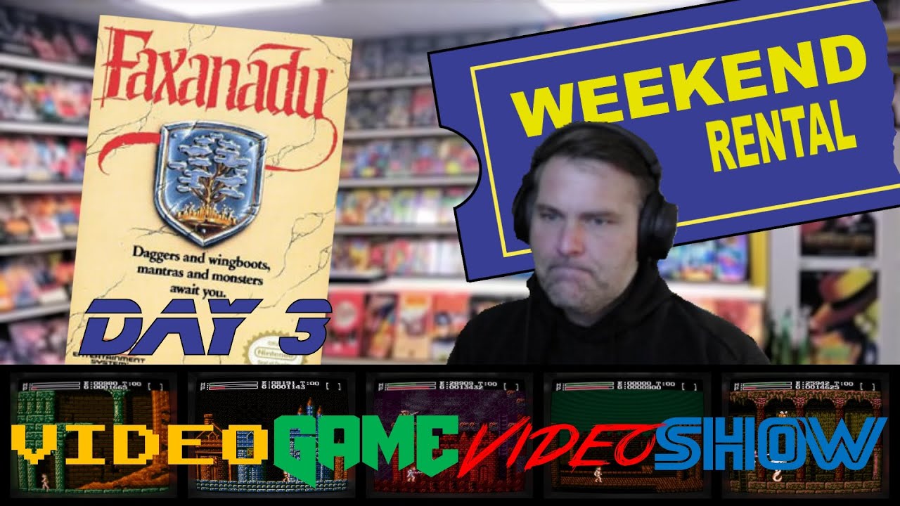 Faxanadu (NES) | Weekend Rental Day 3 | Gameplay Commentary, Blind ...