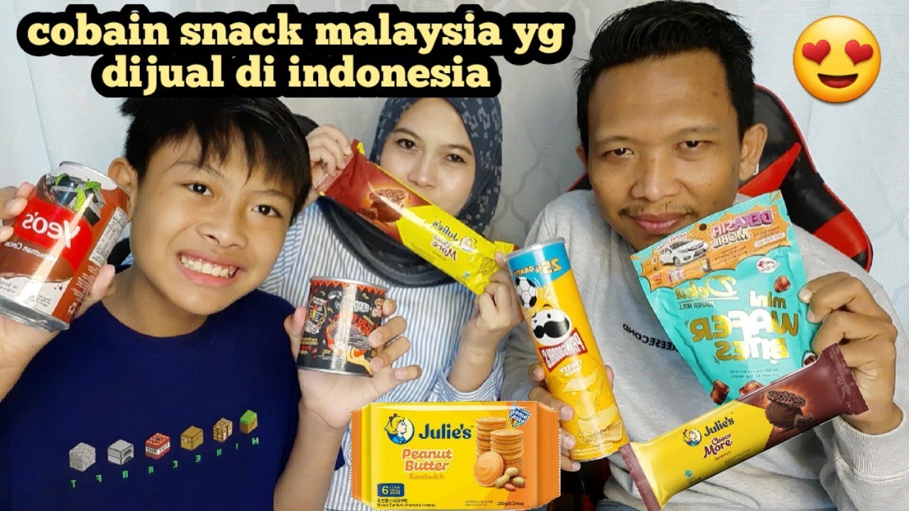 Enaknya‼️Cobain Macam-Macam Snack Malaysia Yang Dijual Di Indonesia ...