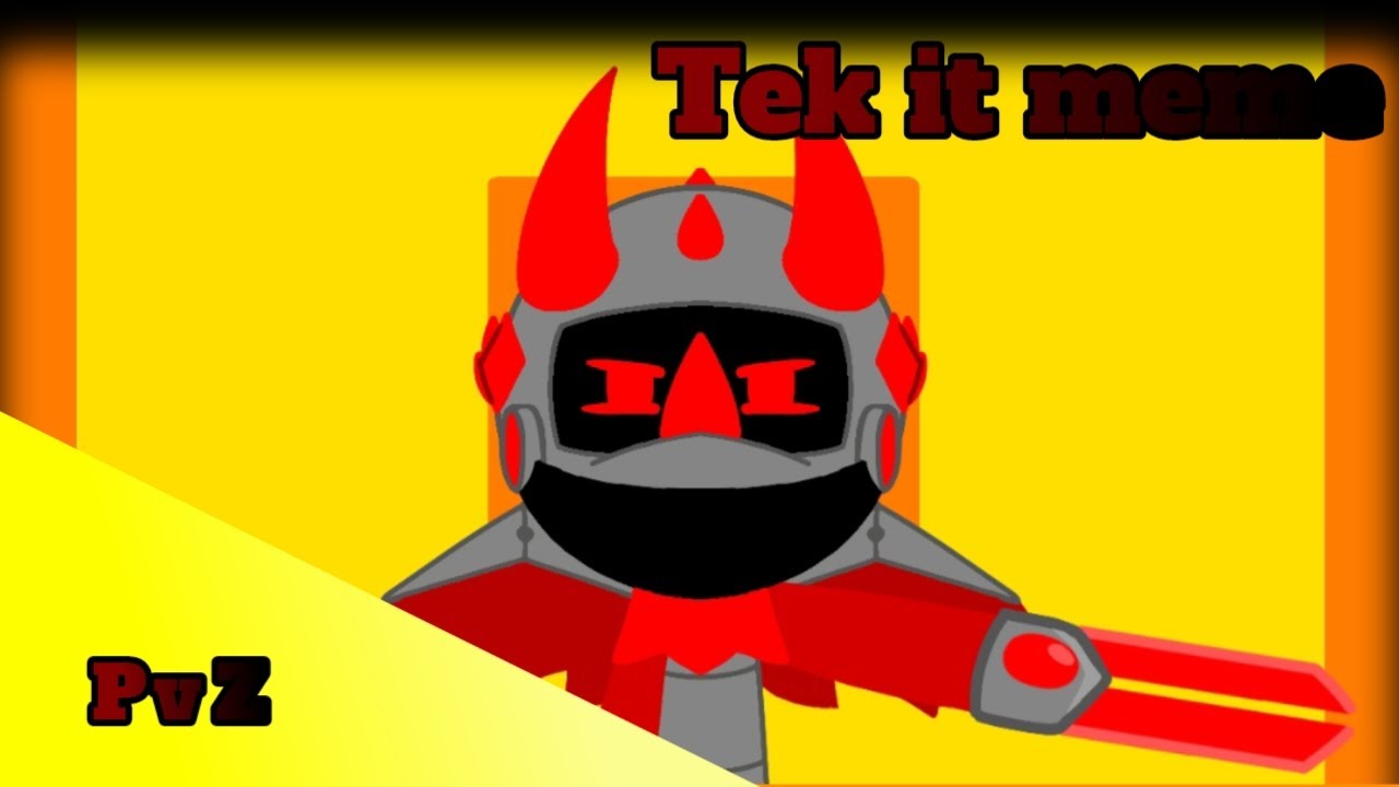 Tek it meme | PvZ | Animation meme - YouTube