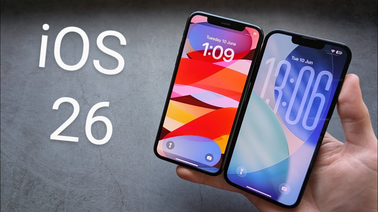 is iOS 26 Available on iPhone XS ? - YouTube