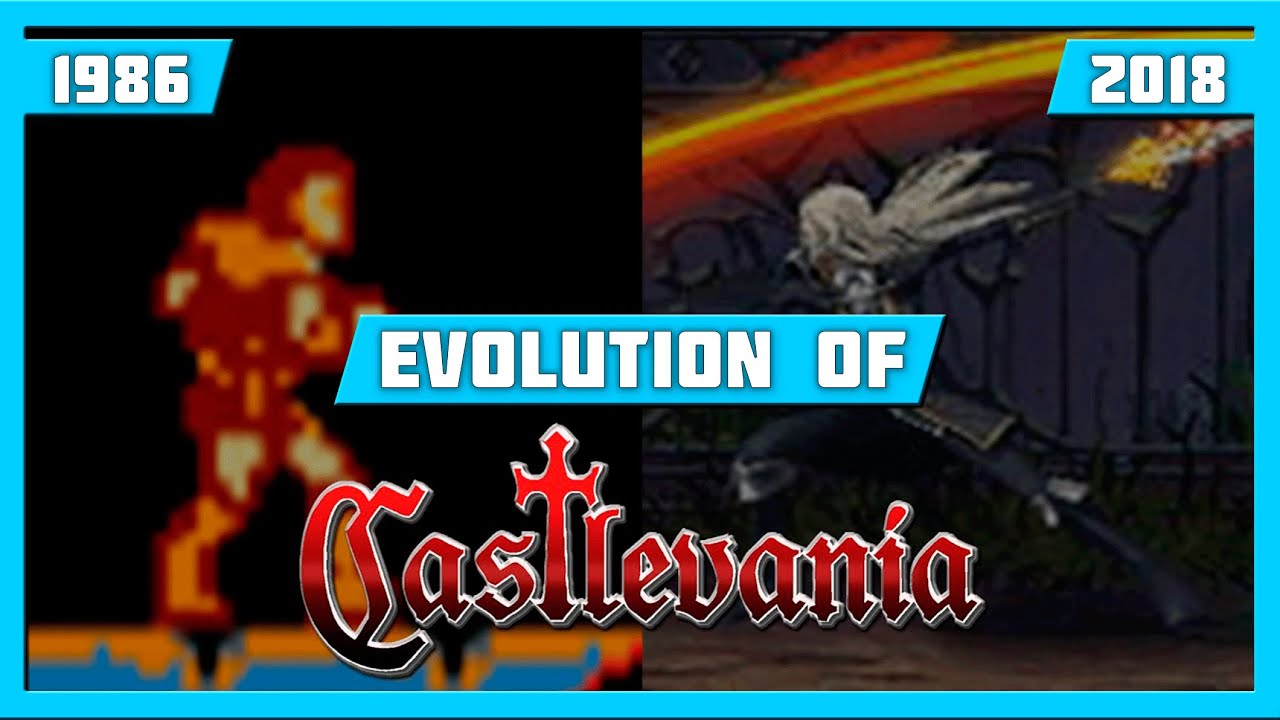 EVOLUTION OF CASTLEVANIA GAMES (1986-2018) - YouTube