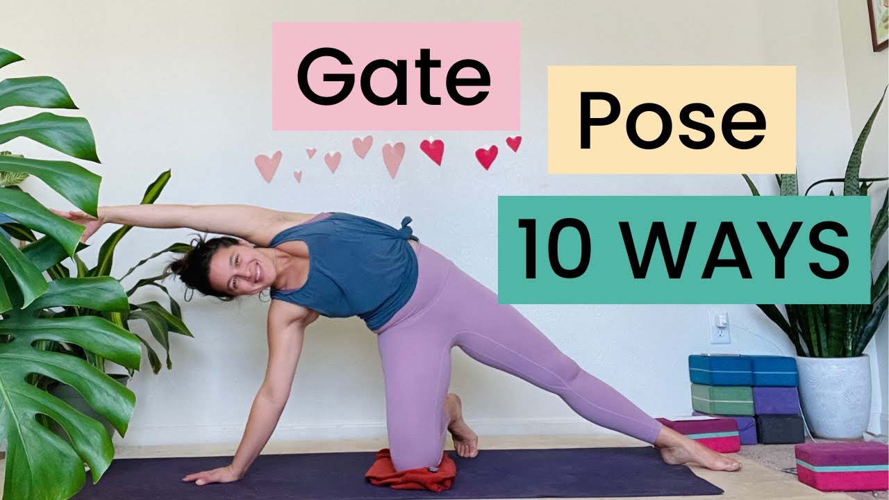 How many ways can you do gate pose? - YouTube
