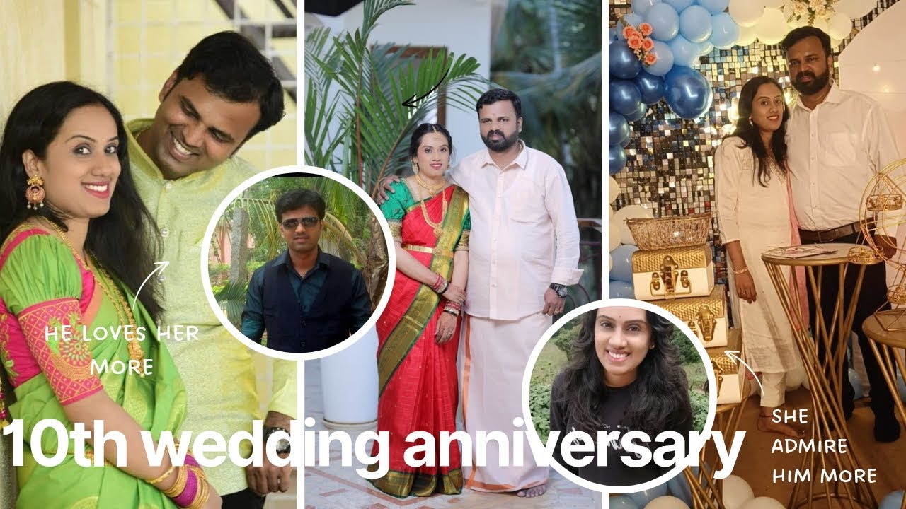 10th wedding anniversary to akka & bava, the celebration was a ...
