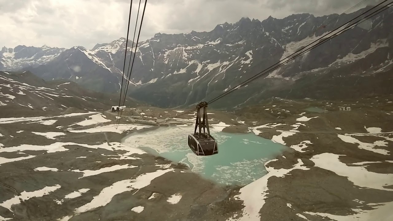 Funivia del Plateau Rosa - YouTube