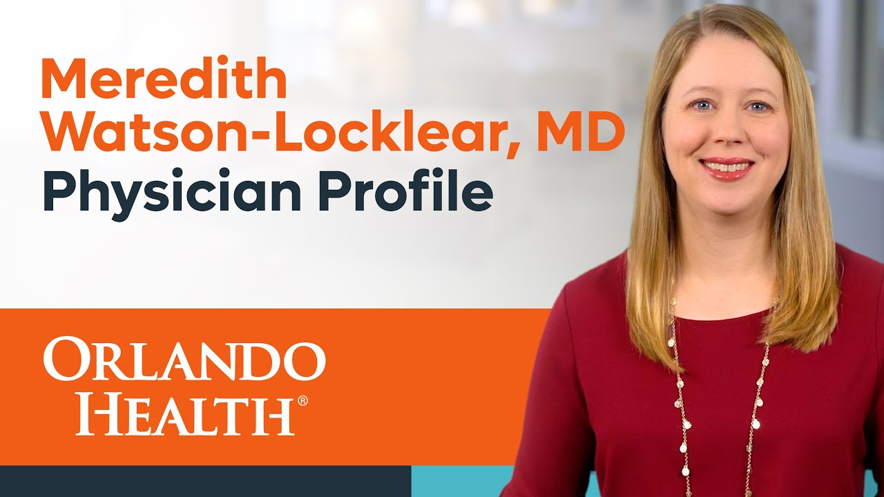 Meredith Watson-Locklear, MD - YouTube