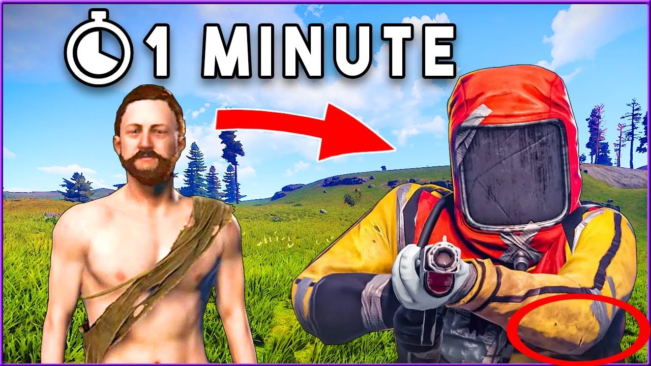 RUST From Nothing to SAR in 1 Minute - YouTube