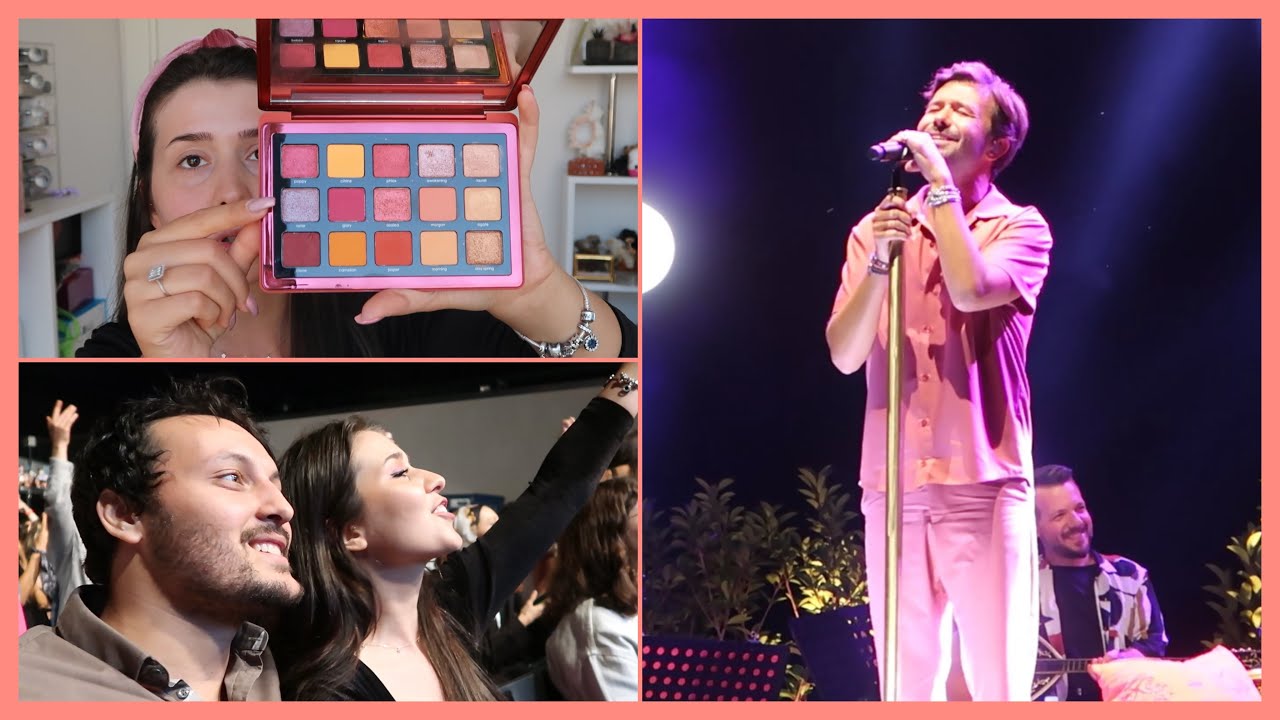 YALIN KONSERİNE BİRLİKTE HAZIRLANIYORUZ! ️ | makyaj, yemek ve bol bol ...