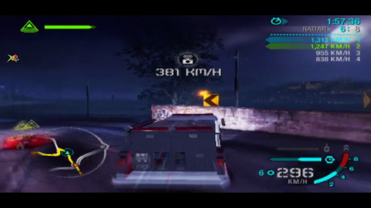 Need For Speed Carbon: 381KM On A Radar With Firetruck! - YouTube