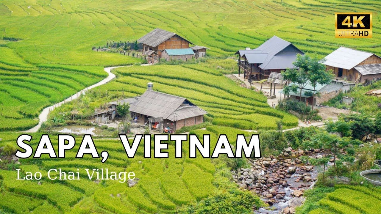 Sapa Vietnam 🇻🇳 Walking Tour To Lao Chai Village 🌞Most Beautiful Place ...
