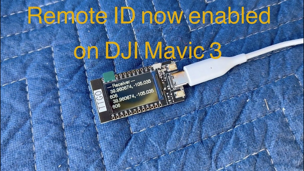 Remote ID is now live on the Mavic 3 - YouTube