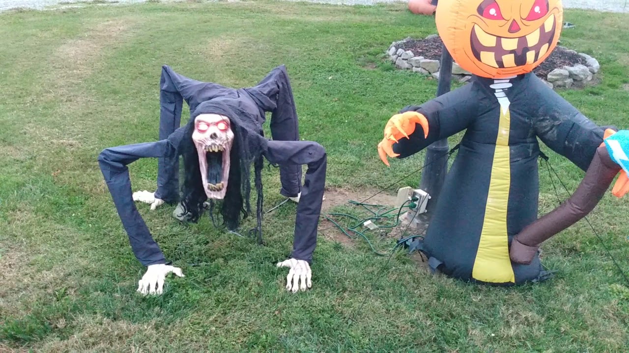 3rd annual Haunted Yard Daylight walk through. 2021 - YouTube