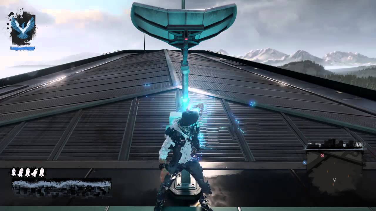 inFAMOUS Second Son Scaling the DUP HQ|Slowly becoming more evil - YouTube