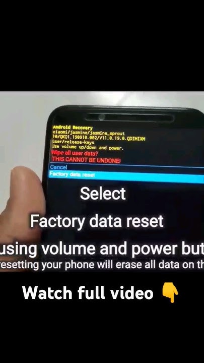 Can't Load Android System Resolved #android #error #restart #phone # ...