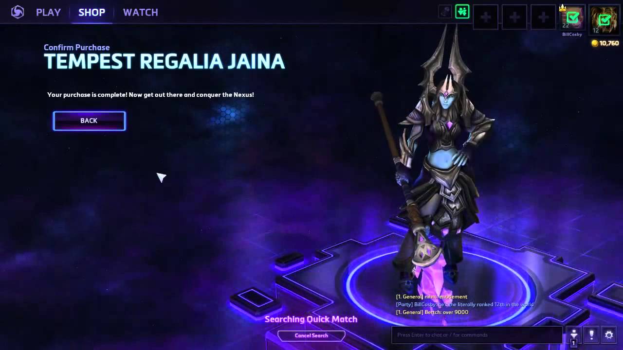 Tempest Regalia Jaina - purchase dance - YouTube