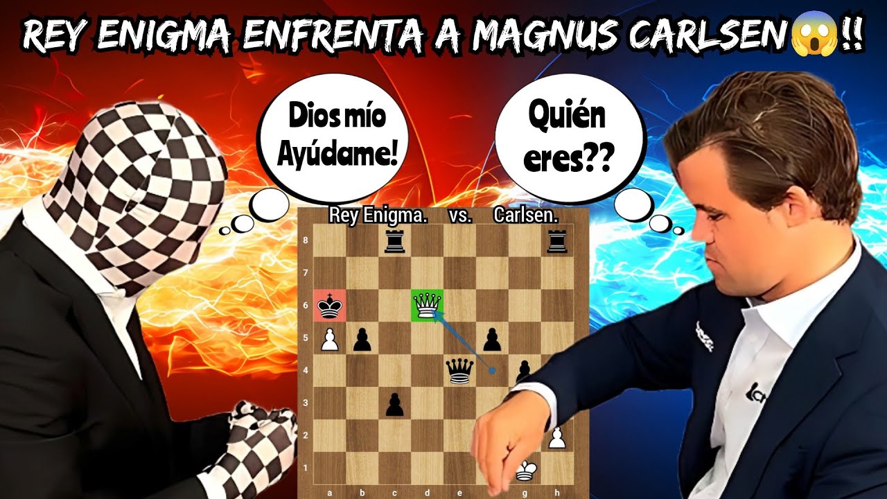 EL GRAN REY ENIGMA ENFRENTA A MAGNUS CARLSEN😱💥!! | Superbeat Rápido y ...