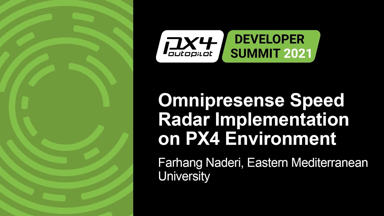 Omnipresense Speed Radar Implementation on PX4 Environment - Farhang ...