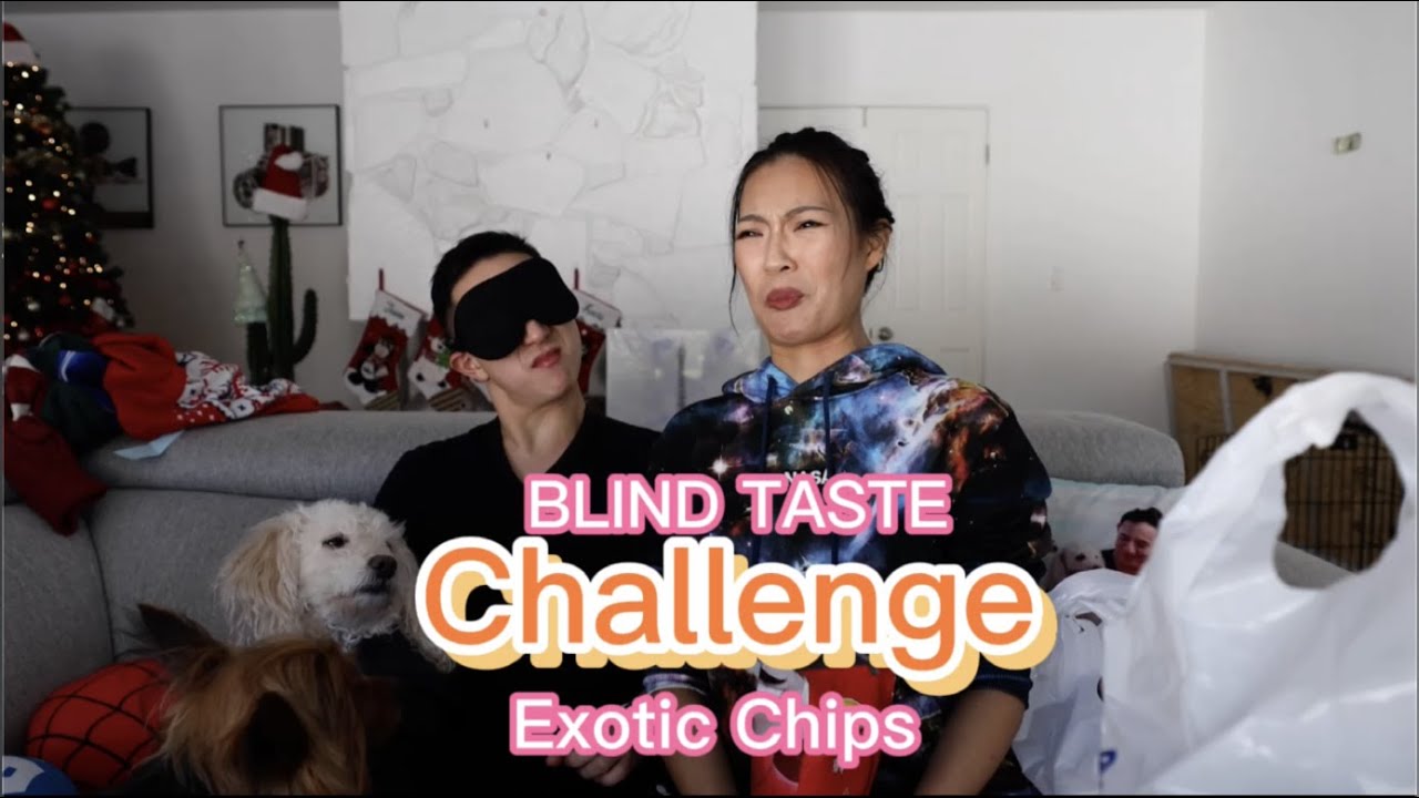 Blind Taste Challenge - Exotic Chip Flavors! - YouTube