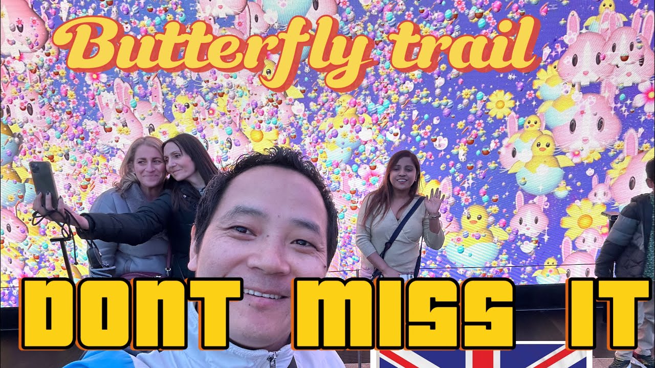 Full video of butterfly trail LONDON - YouTube