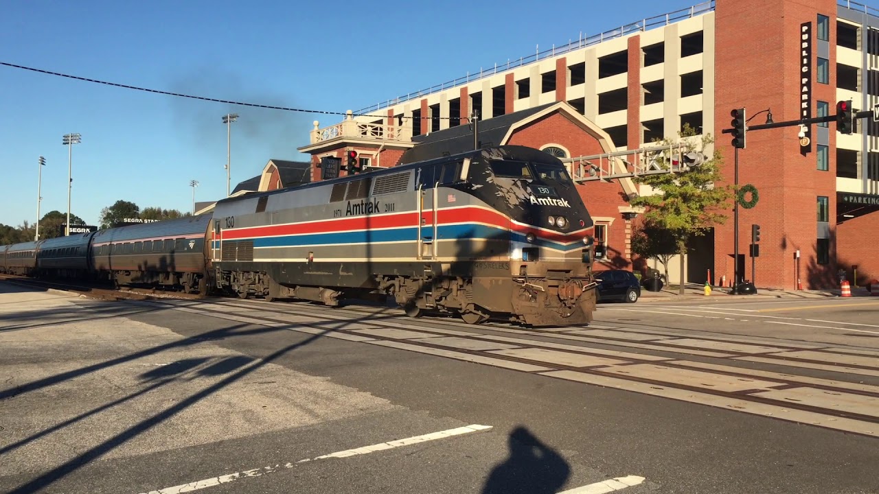 Amtrak 89 With Heritage #130 - YouTube