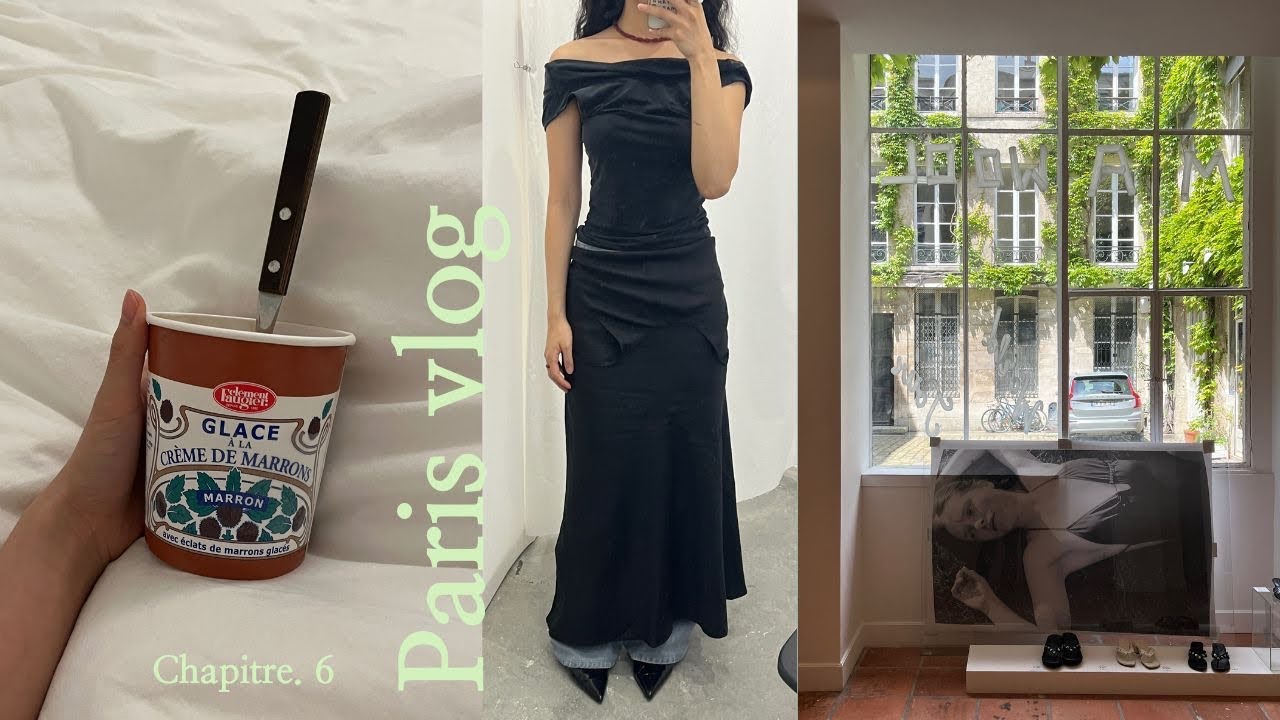 Paris Vlog 공부빼고 다 재미있는 파리 패션스쿨 시험기간 팔로마울 파리 팝업 그리고 파리 패션위크 백스테이지
