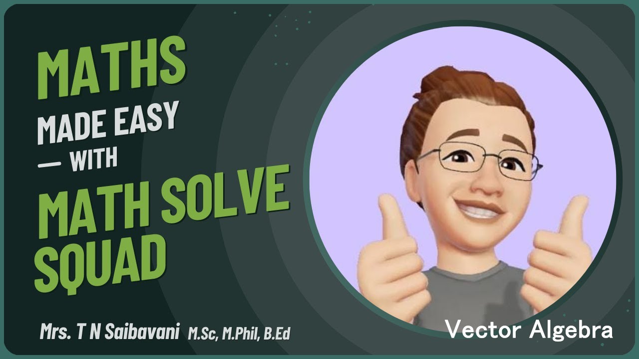 APPLICATION OF VECTOR ALGEBRA-POINT OF INTERSECTION-CLASS 12 - YouTube