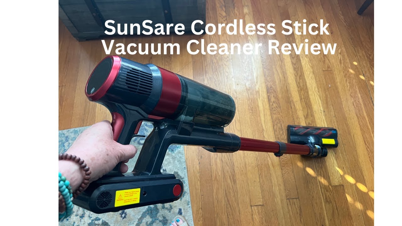 SunSare Cordless Stick Vacuum Review: Lightweight, Powerful & Works on ...