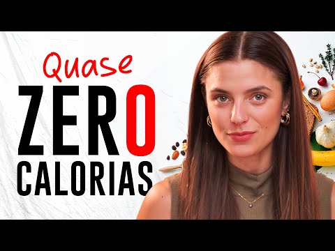 7 ALIMENTOS com quase 0 CALORIA | PODE COMER A VONTADE!