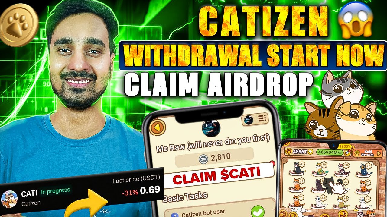 😱Breaking: Catizen Listing Exchange | Catizen withdrawal Start NOW ...