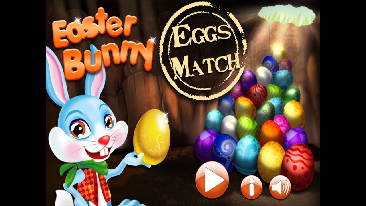 Easter Bunny - Eggs match - YouTube