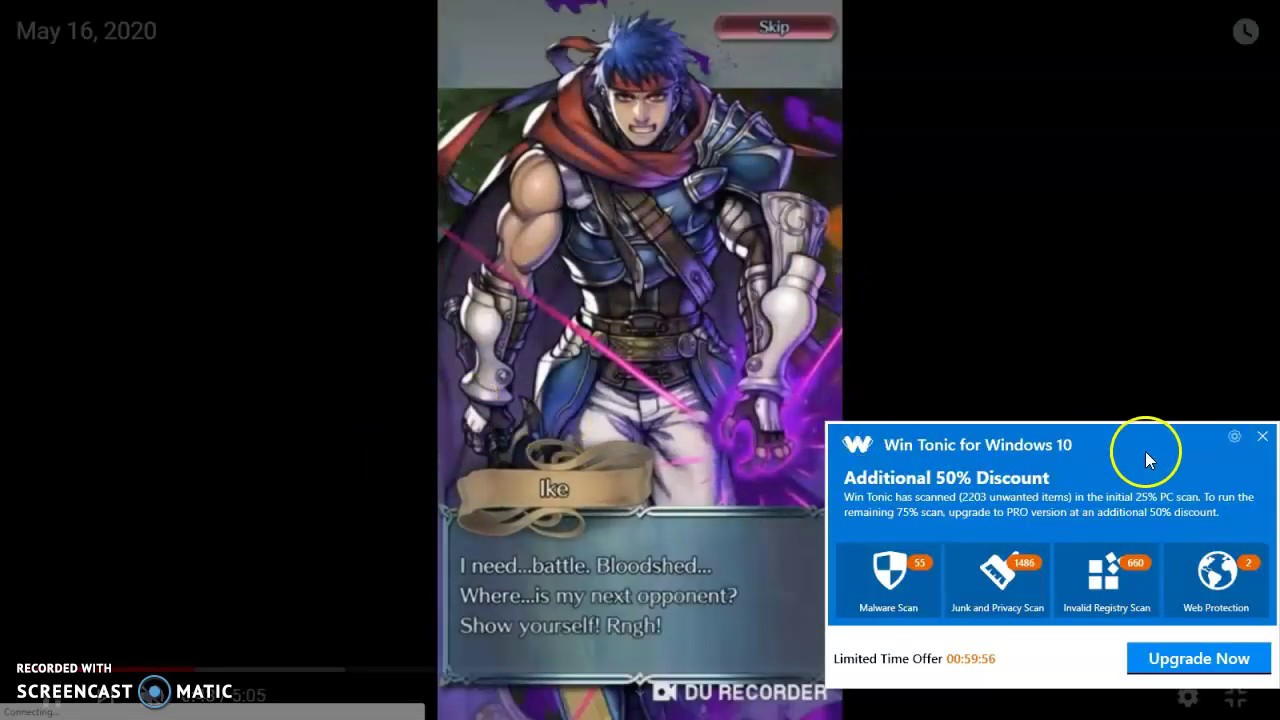 (voiced) fire emblem heroes forging bounds support fallen Ike part 1 ...